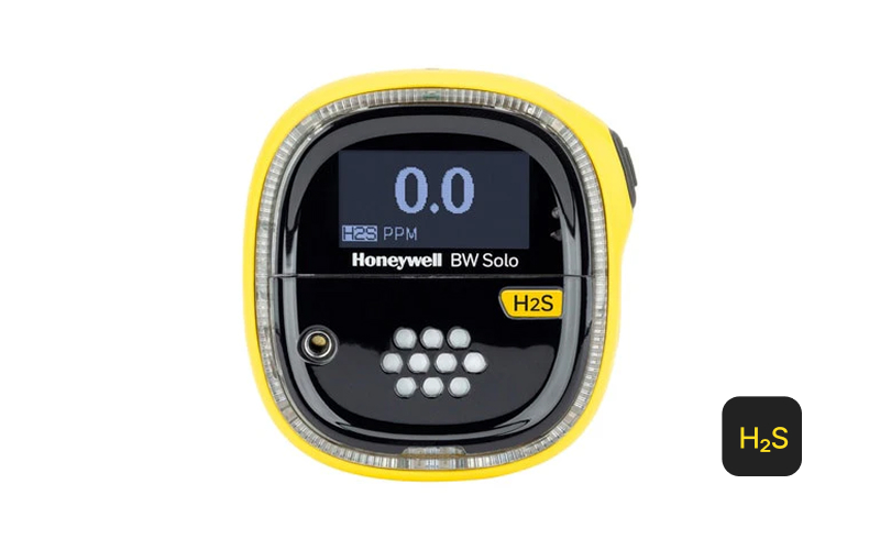 BW SOLO (H2S) WIRELESS - SINGLE GAS DETECTOR STANDAR YELLOW
